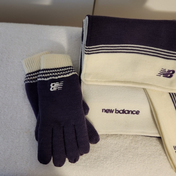 New Balance | Accessories | New Balance Hatgloves And Scarf | Poshmark